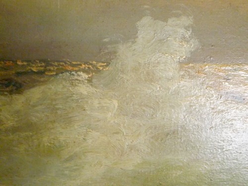 Seascape Italian M Rinaldi Impressionist Oil Painting Fine Art Vintage ...