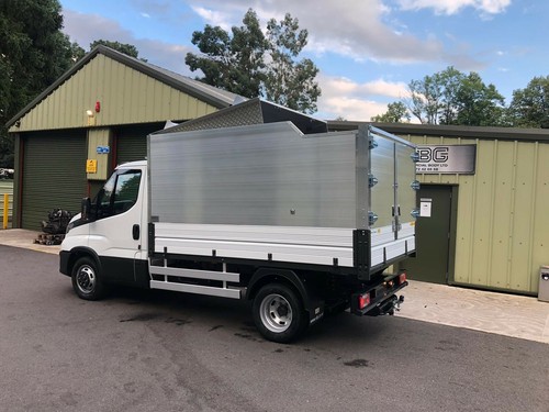Arb. Tipper high sides with aluminium hollow planks for tipper truck ...