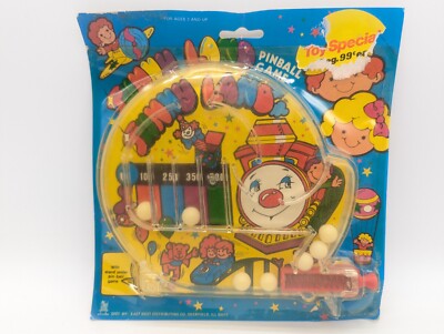 Vintage Funny Land Circus Handheld Pinball Game Car Ride | eBay