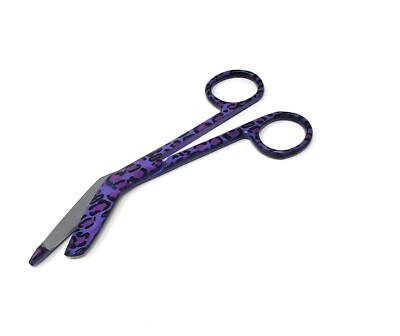 PURPLE EMT UTILITY PARAMEDIC BANDAGE Lightweight SCISSORS 5.5" MEDICAL ...