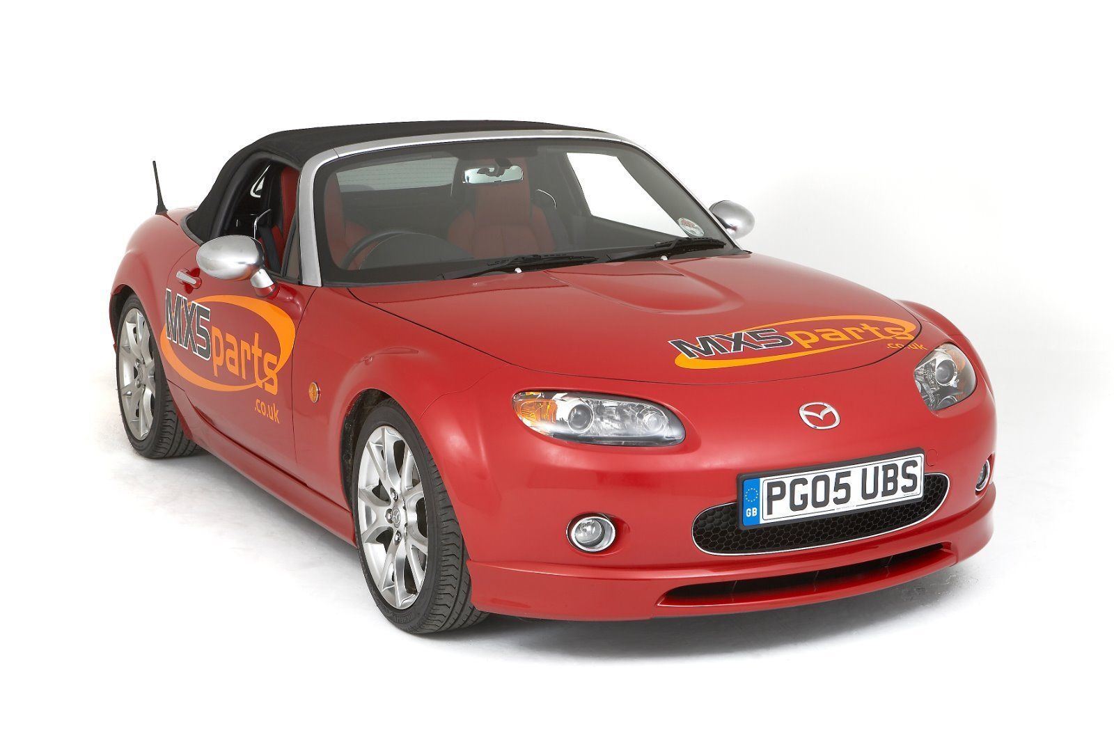 Official Mazda MX5 Merchandise Baseball Style Black Cap Hat With Large ...