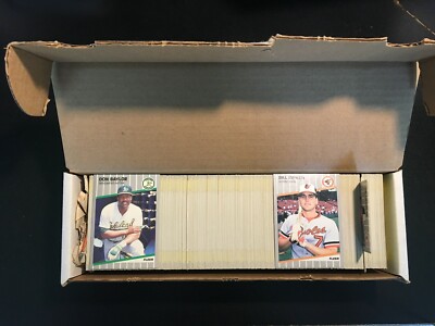 FLEER 1989 BASEBALL CARDS SET - MADE IN USA | eBay