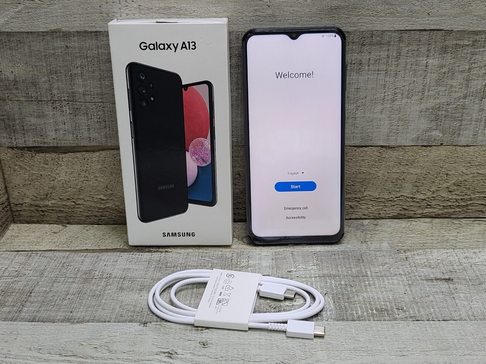 Samsung Galaxy A13 SM-A135U1/DS Black 32 GB Dual Sim Unlocked Android ...