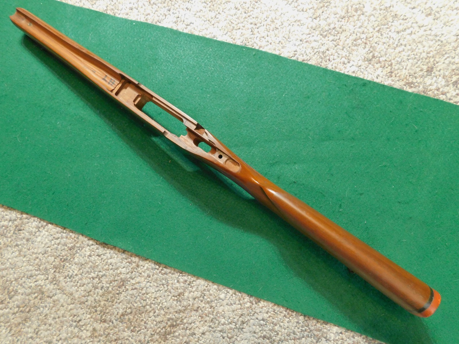 Ruger M77 Tang Safety Stock Checkered Walnut Long Action RH Original #1 ...