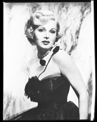 Zsa Zsa Gabor Striking Studio Glamour Portrait 1950's Vintage Dupe 8x10 ...
