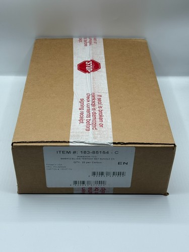 Pokemon Silver Tempest Booster Bundle Sealed Case (25 Bundles ...