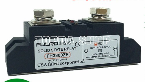 1X Solid state relay 300A SSR-DA thyristor module FH3300ZF DC24V ...