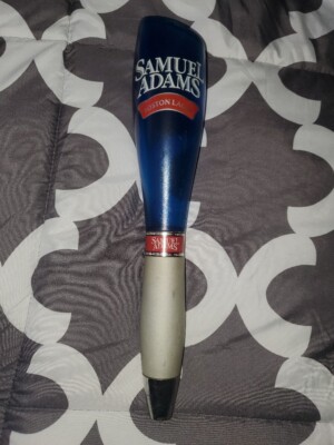Samuel Adams Blue Boston Lager Beer bar Tap Draft Handle | eBay