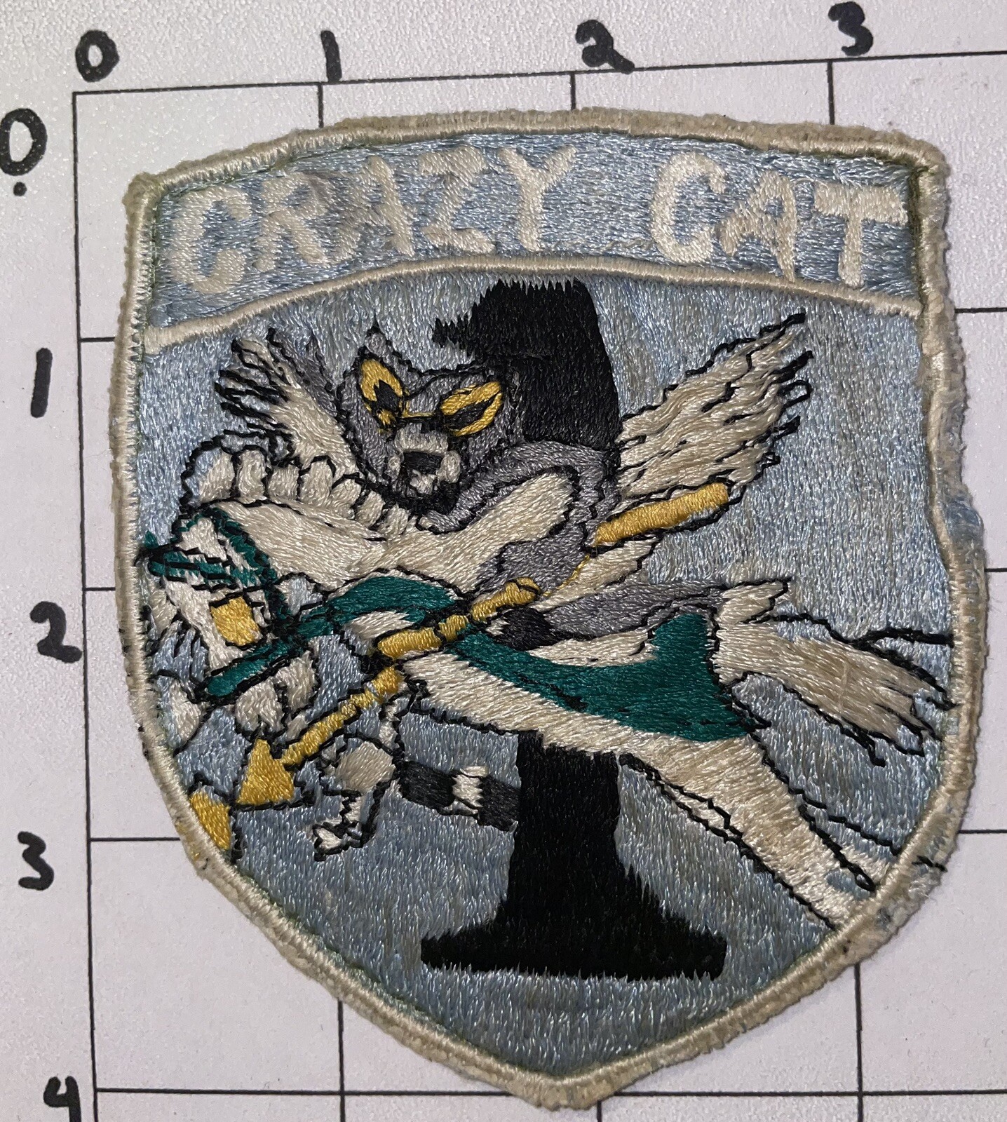 Vietnam War Army 1st Radio Research Company Crazy Cat Patch (21) | eBay