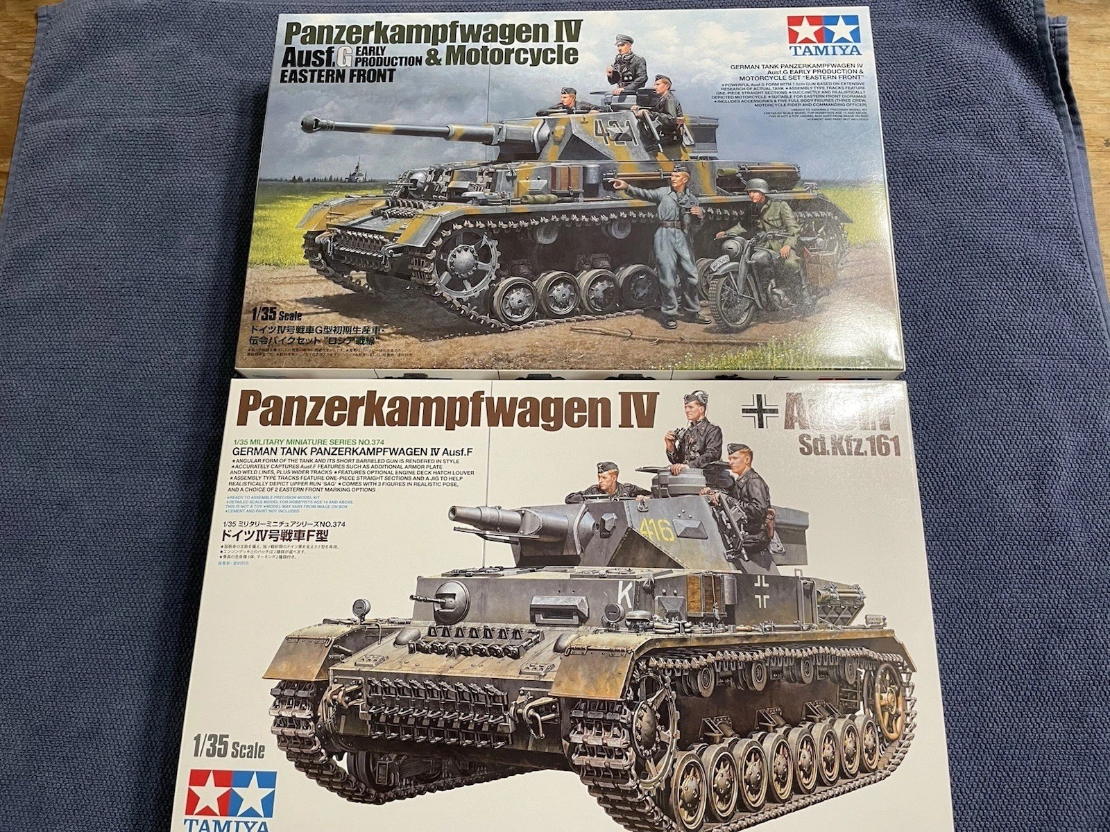 Tamiya 1/35 PZ IV G 25209 and PZ IV F Lot 35374. | eBay