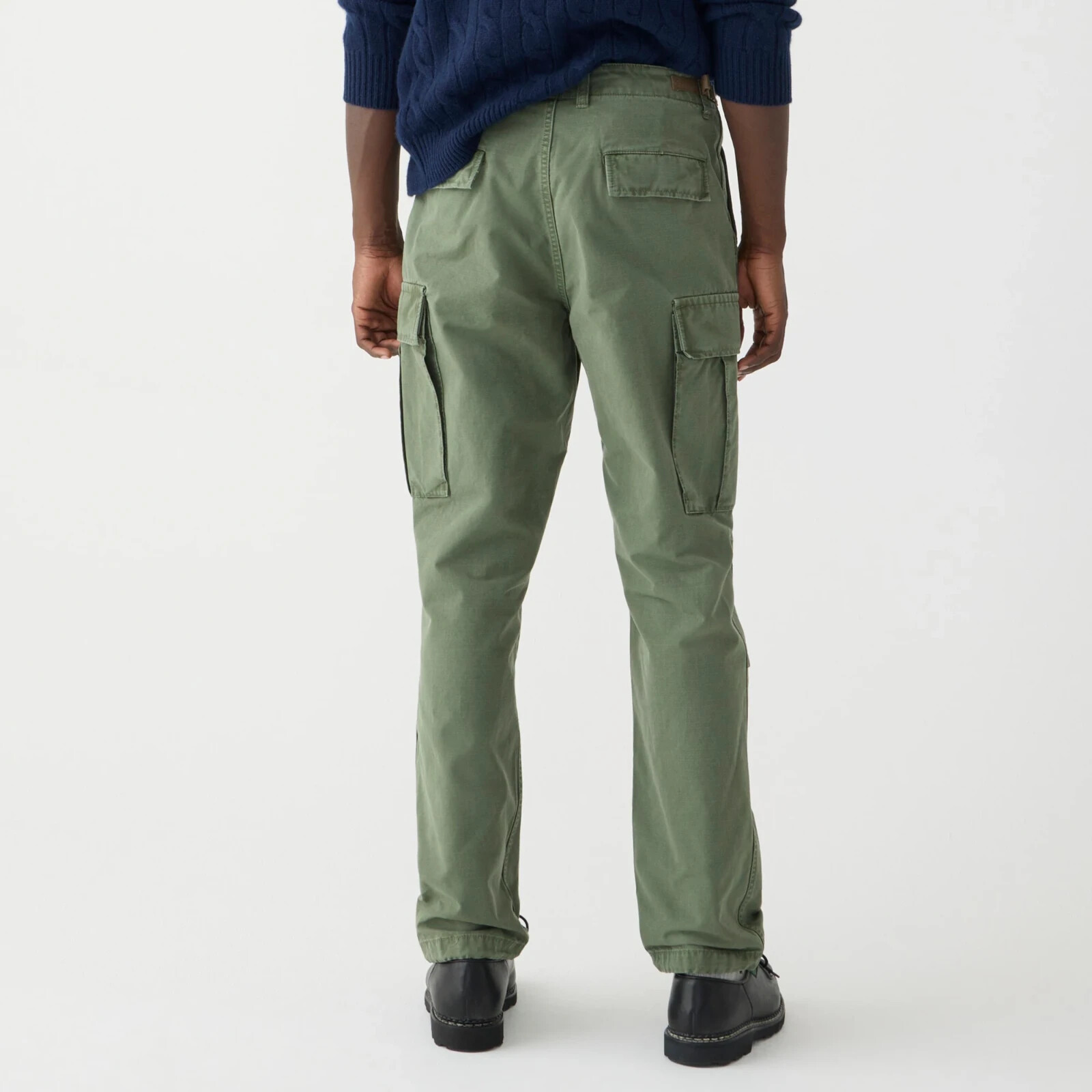J. Crew Men's Relaxed Fit Cargo Pants in 100% Cotton Ripstop $138 NEW ...