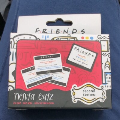 FRIENDS The Television Series Trivia Quiz Cards New Game Sealed Cards ...