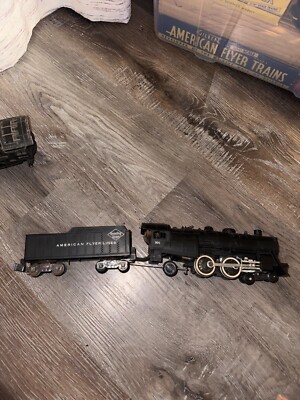 S American Flyer Reading Atlantic 4-4-2 Steam Locomotive 301 with ...