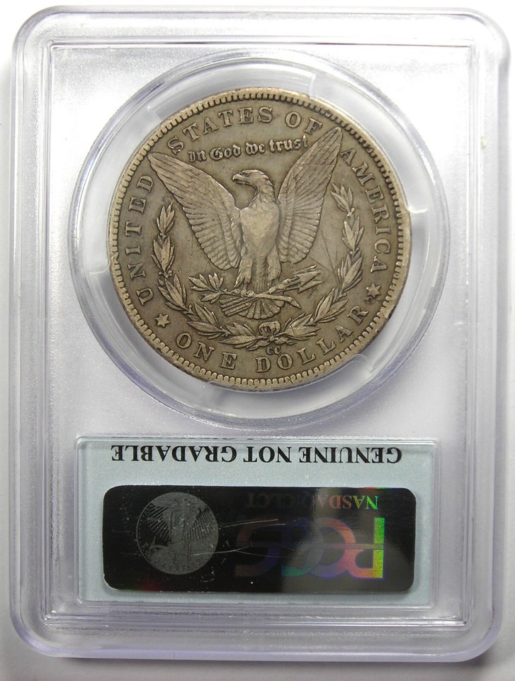 1889-CC Morgan Silver Dollar $1 Carson City Coin - Certified PCGS XF ...