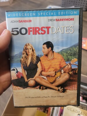 50 FIRST DATES (DVD, 2004, WS, Special Edition) Adam Sandler-Drew ...