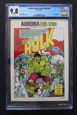 AURORA COMIC SCENES #184–140 INCREDIBLE HULK 1974 HYDRA Herb Trimpe CGC NMMT 9.8 | eBay