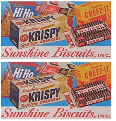 Buddy L Krispy Crackers van water slide decal set SHIPPING W/TRACKING ...