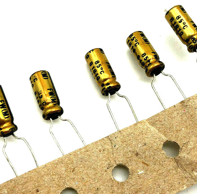 5 x Nichicon *FINE GOLD* FG FW Muse Caps Kondensatoren - Quality Audio ...