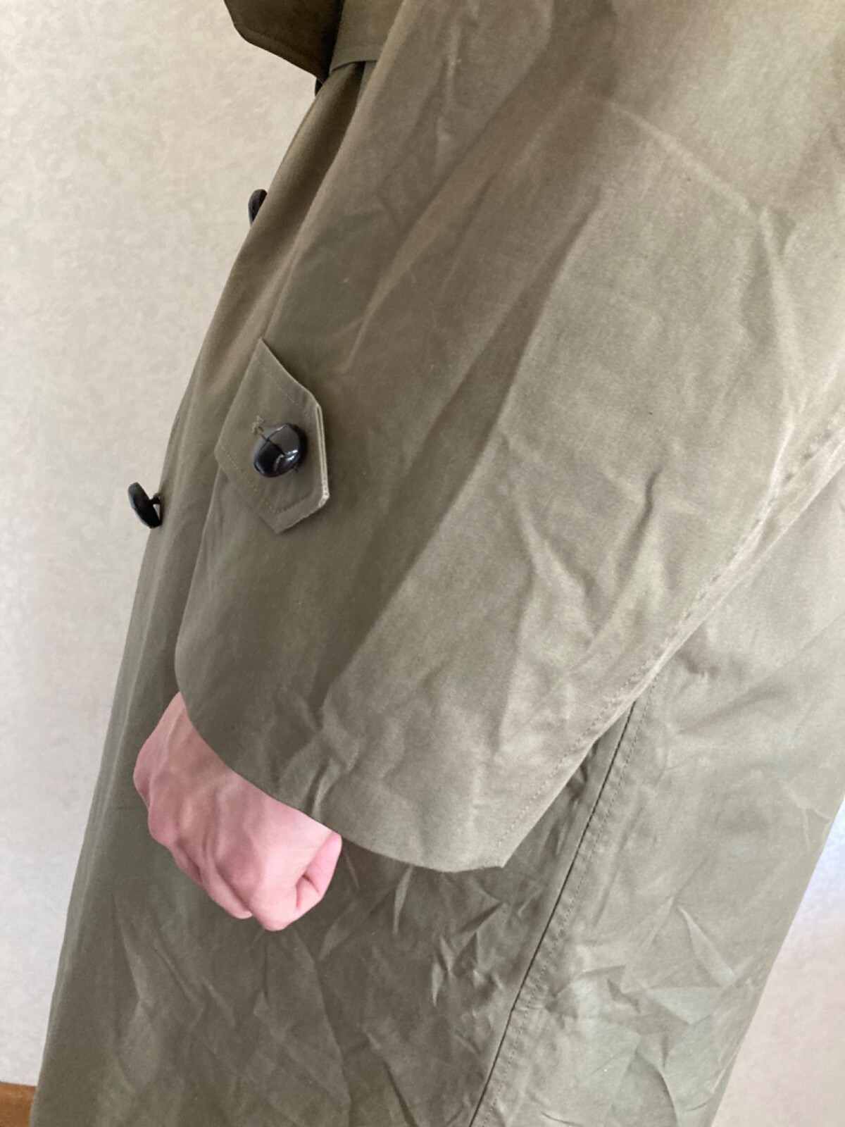 Authentic Vintage Military Trench Coat Dutch Army Bulte 1992, size L ...