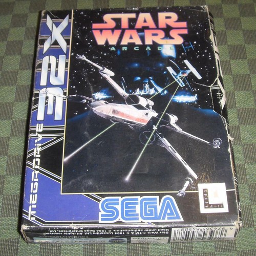STAR WARS Sega 32X 32 X Arcade Game Mega Drive Megadrive Genesis en ...