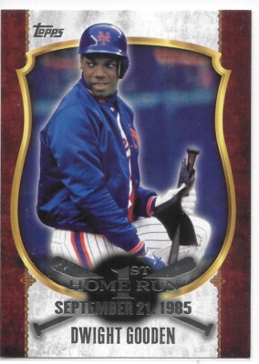 2015 Topps Series 2 Baseball First Home Run White Dwight Gooden Mets | eBay