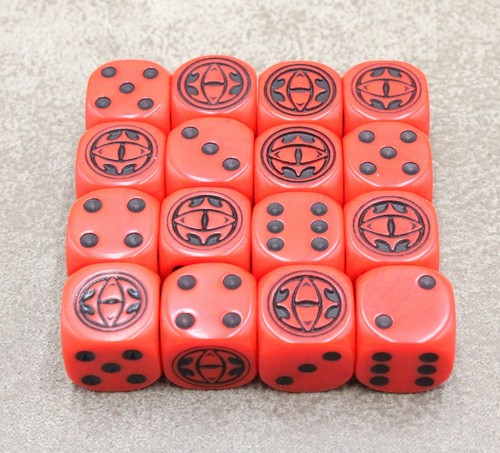 LOTR MESBG MORDOR DICE x16 THE LIDLESS EYE Dol Guldur Really Nice GW ...