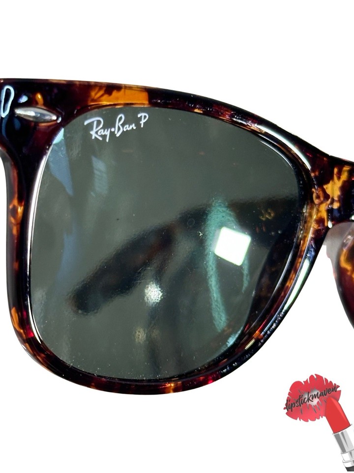 Ray Ban Wayfarer Sunglasses Tortoise Frame RB2140 Classic Unisex Made ...