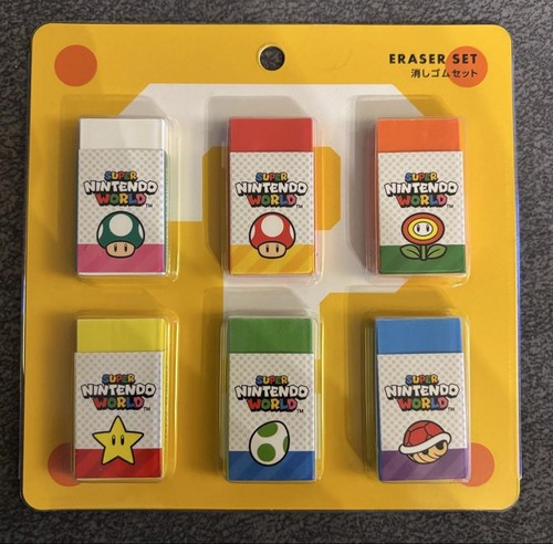 Universal Studios Japan Super Mario Eraser Super Nintendo World Mario ...