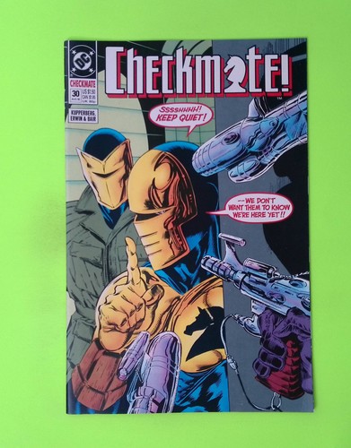 Checkmate #30 Vol. 1 1990 DC Comics High Grade Comic Book P48-41 | eBay