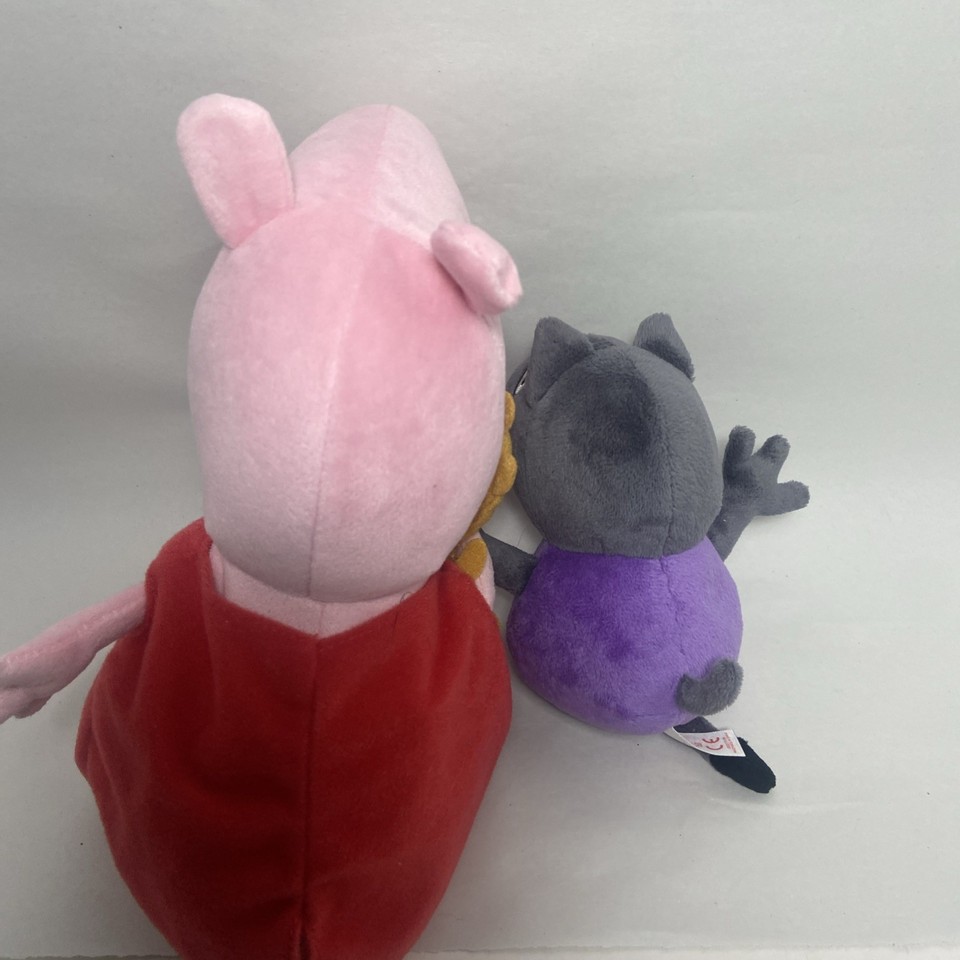Ty Beanie Babies Peppa Pig Pink Holding Teddy Bear With Danny Dog Plush ...