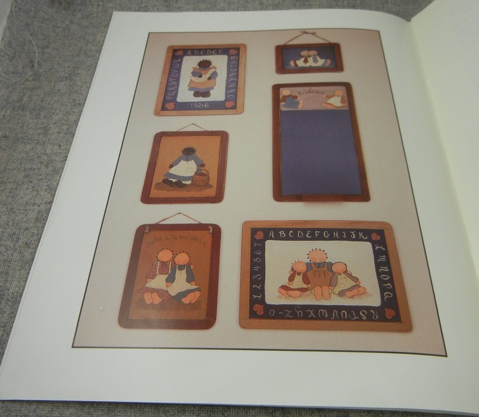 Love is me and Thee easy to Paint Folk Doll designs by Pat Olson Tole ...