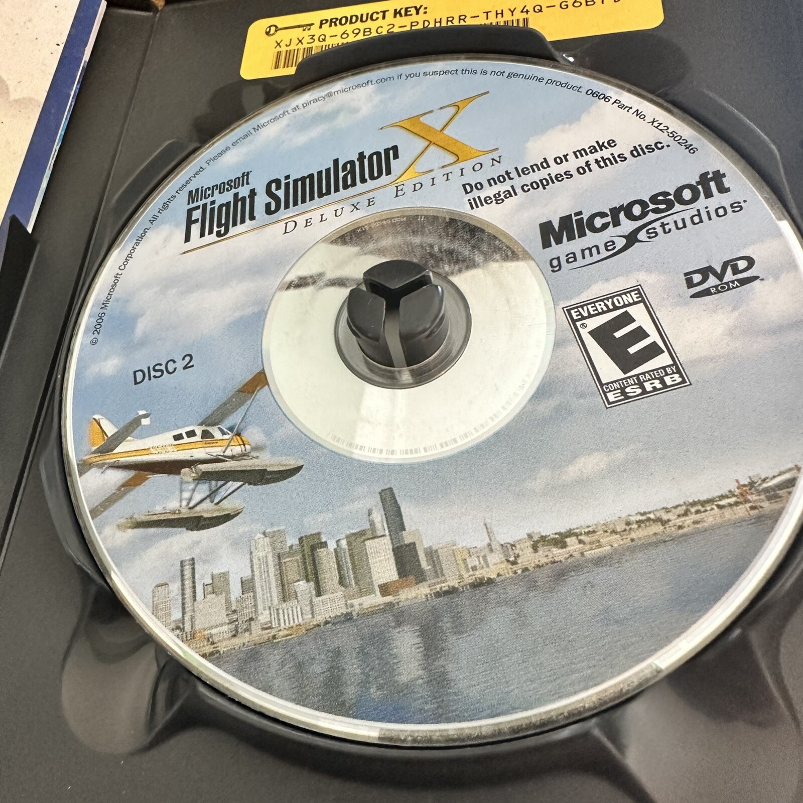 Microsoft Flight Simulator X Deluxe Edition 2006 PC DVD EUC Complete ...