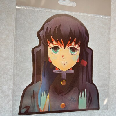 DEMON SLAYER MUICHIRO 5" TALL LENTICULAR STICKER ANIME LAPTOP CAR ...