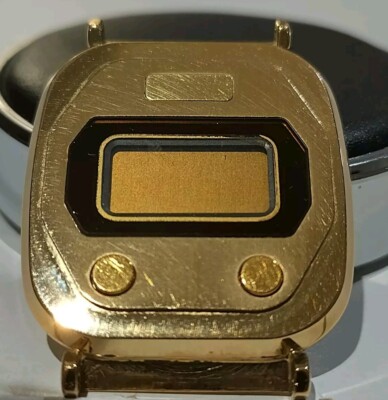 Vintage 1979 Bulova Phantom LCD Digital Swiss Watch Ultra Thin (1.86mm ...