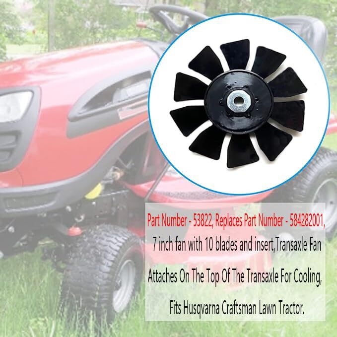 Lawn Tractor Transaxle Hydro Cooling Fan for Craftsman YT3000 T2500 ...