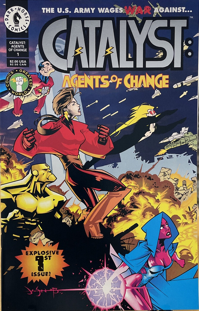 Catalyst: Agents of Change #1 (1994) NM Condition Combined Shipping ...