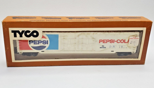 Vintage Tyco HO Scale Pepsi Advertising Box Car w/box #017 | eBay