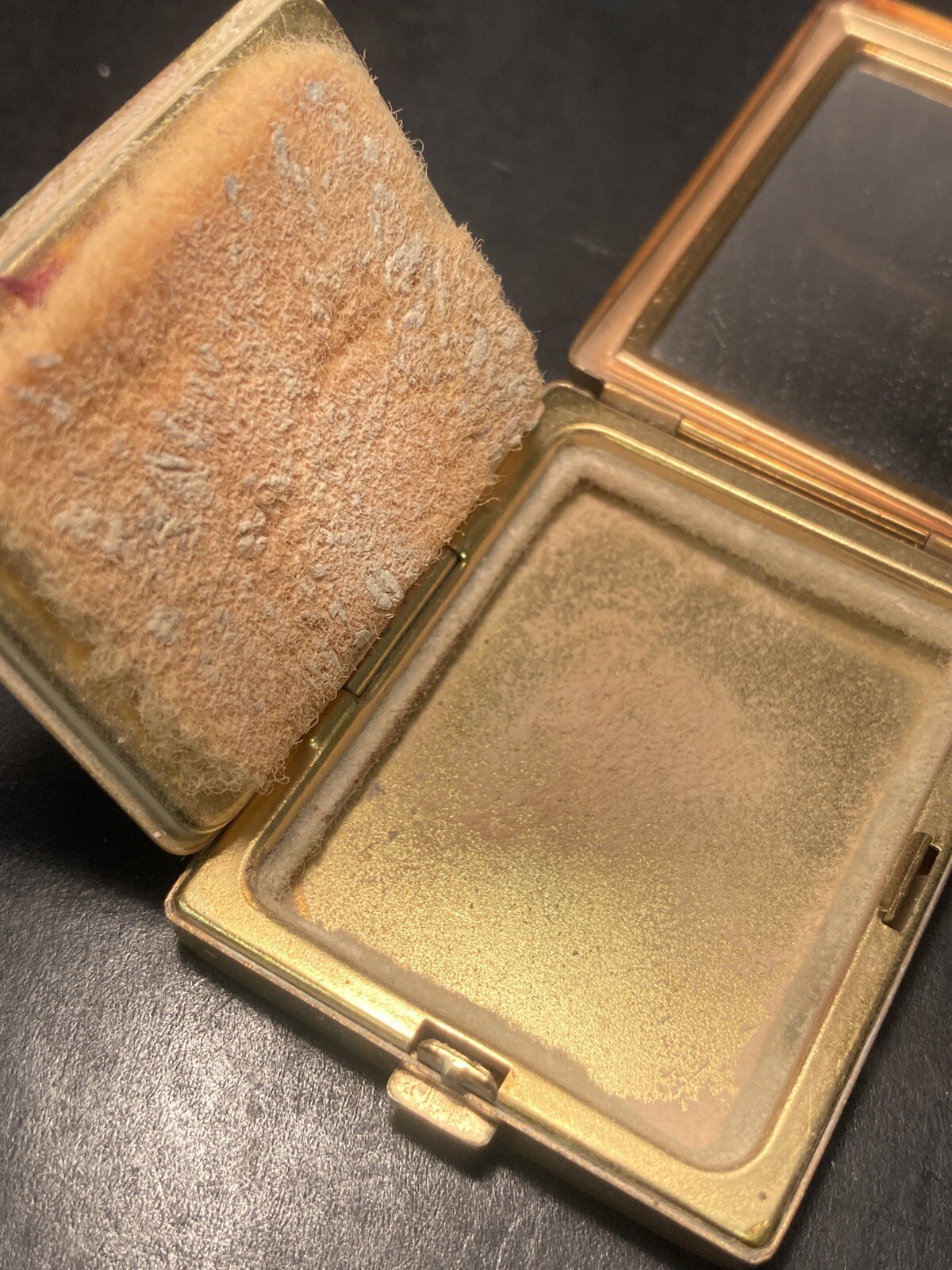 Vintage Compact Powder Mirror Bourjois Vintage Purse Make Up Powder ...