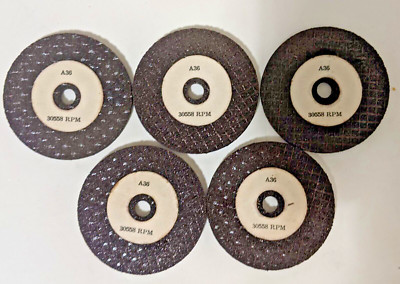 2" X .125 X 1/4 TYPE 1 CUT OFF WHEELS [30,000 rpm] (QTY: 5) USA NOS | eBay