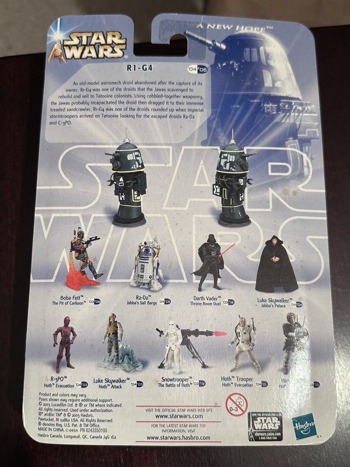 Star Wars R1-G4 Droid A New Hope Tatooine MOC | eBay