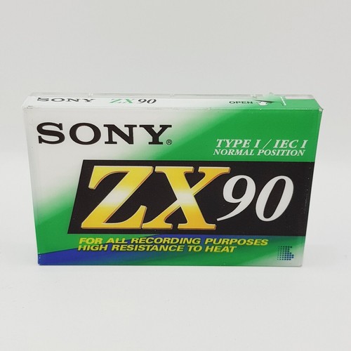 SONY - ZX90 Audio Cassette Tape NEW + SEALED | eBay