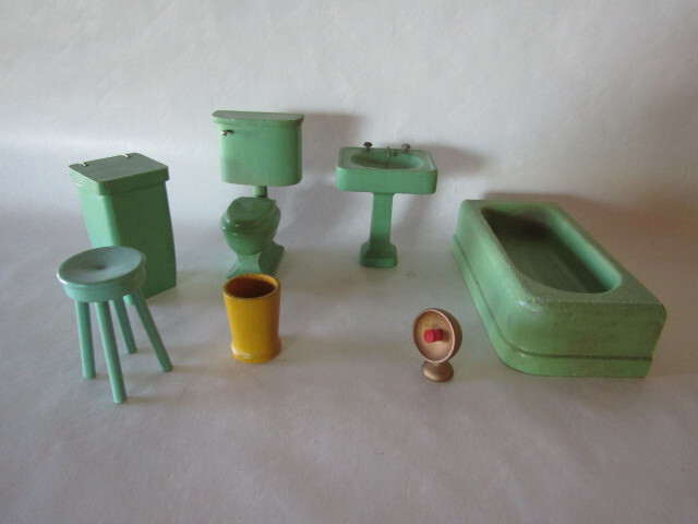 Vintage Strombecker Dollhouse Furniture 1930s Part_2