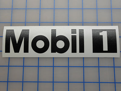 Mobil 1 Decal Sticker 18" 24" Oil Synthetic 5w20 5w30 0w20 10w30 Filter ...