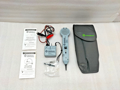 GREENLEE 77HP-G TONE GENERATOR WITH 200EP-G TONE PROBE WITH CASE | eBay