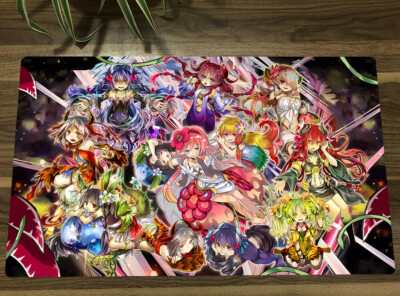 WVICM Playmat Traptrix Deck TCG CCG Table Playing Pad Trading Card Game ...