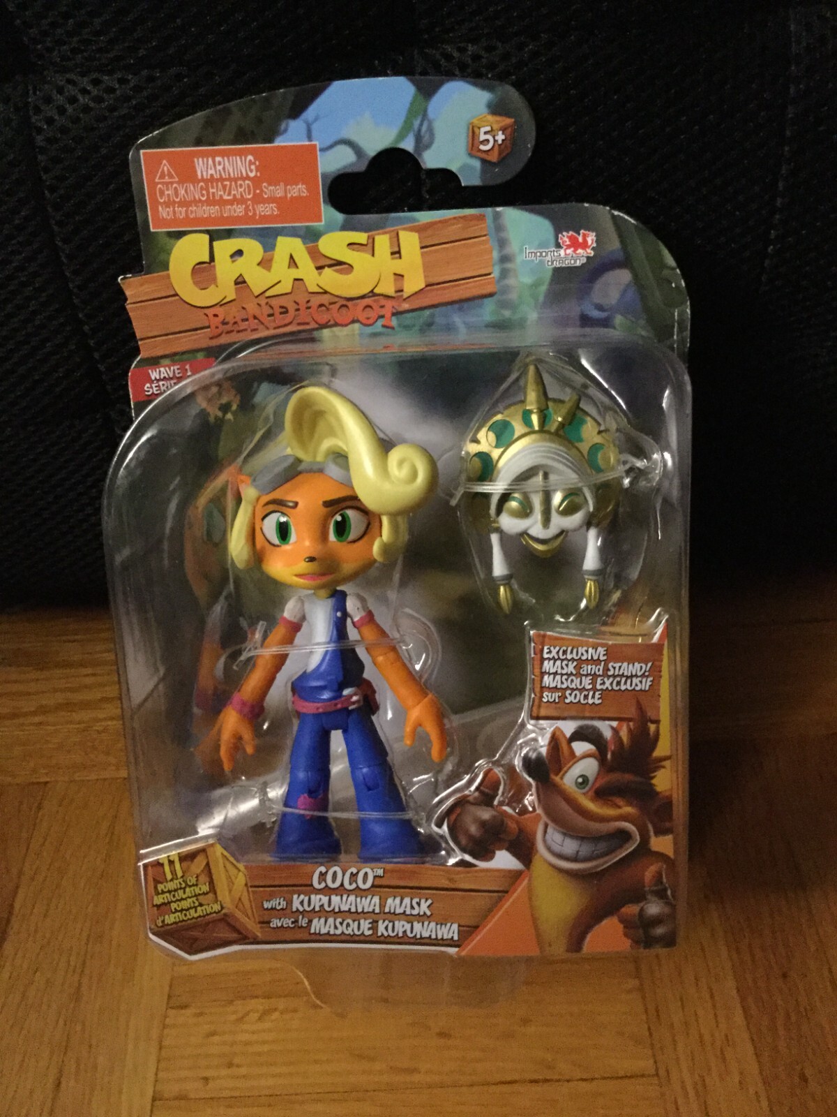 Crash Bandicoot Coco Figure with Kupuwana Mask Wave 1 | eBay