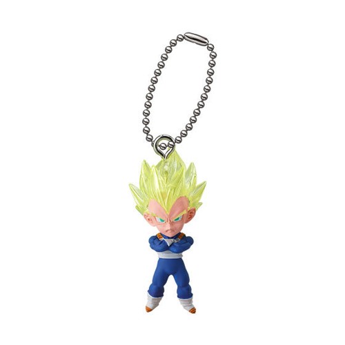 Dragon Ball Z Super Mascot PVC Keychain SD Figure ~ Super Saiyan Vegeta ...