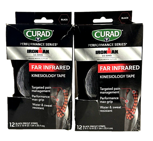 Curad Kinesiology Tape Performance Series Ironman Far Infrared 12 ...