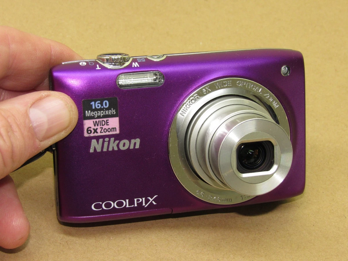 Purple Nikon Camera