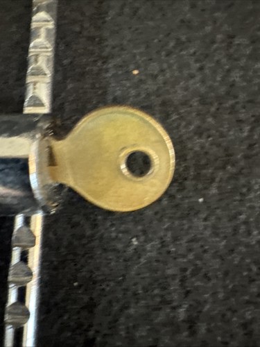 Vintage Lock With Long Neck Pad Lock Bike lock 1 Key | eBay
